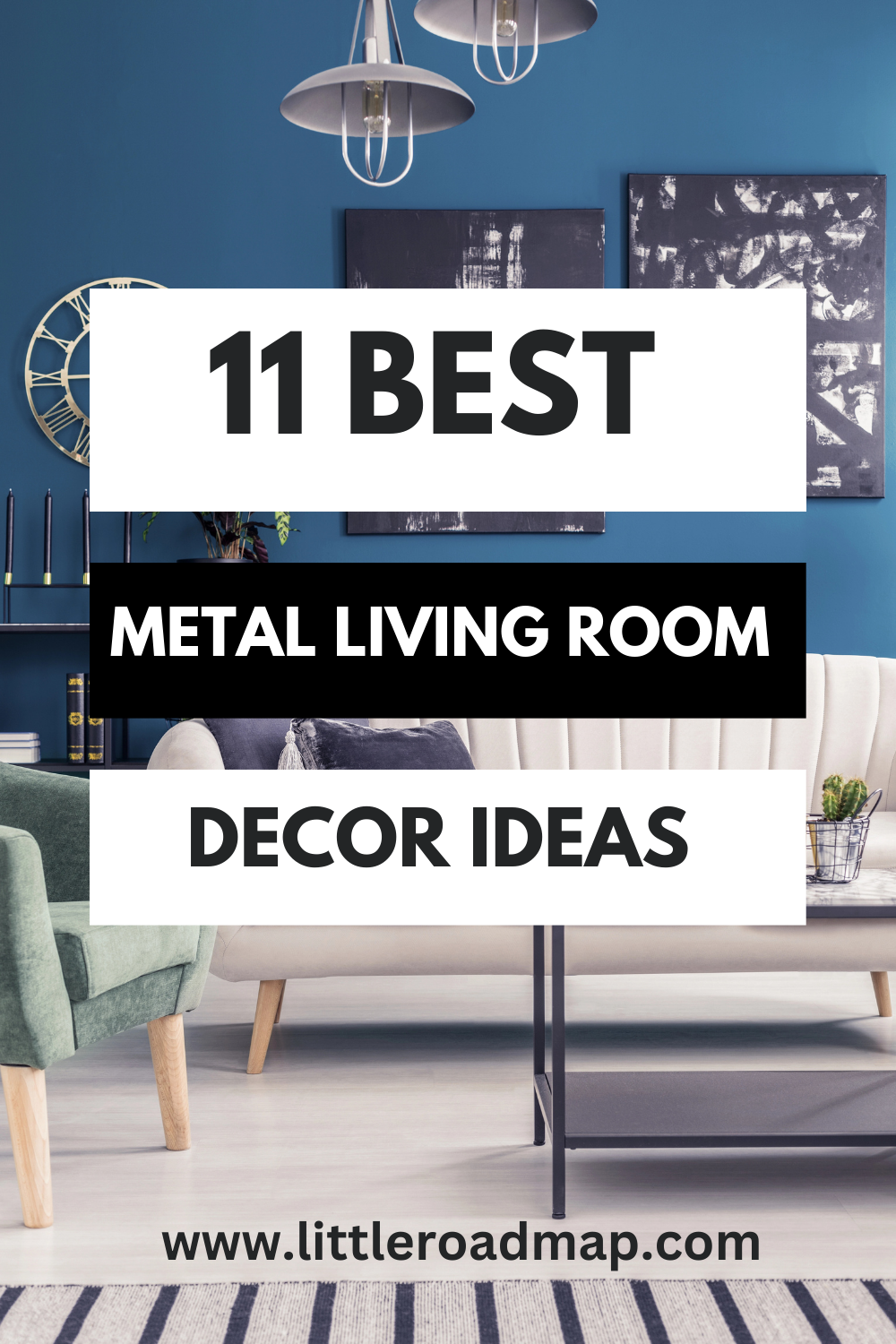 Shine On: 11 Mind-Blowing Metal Living Room Decor Ideas That'll Glam Up ...
