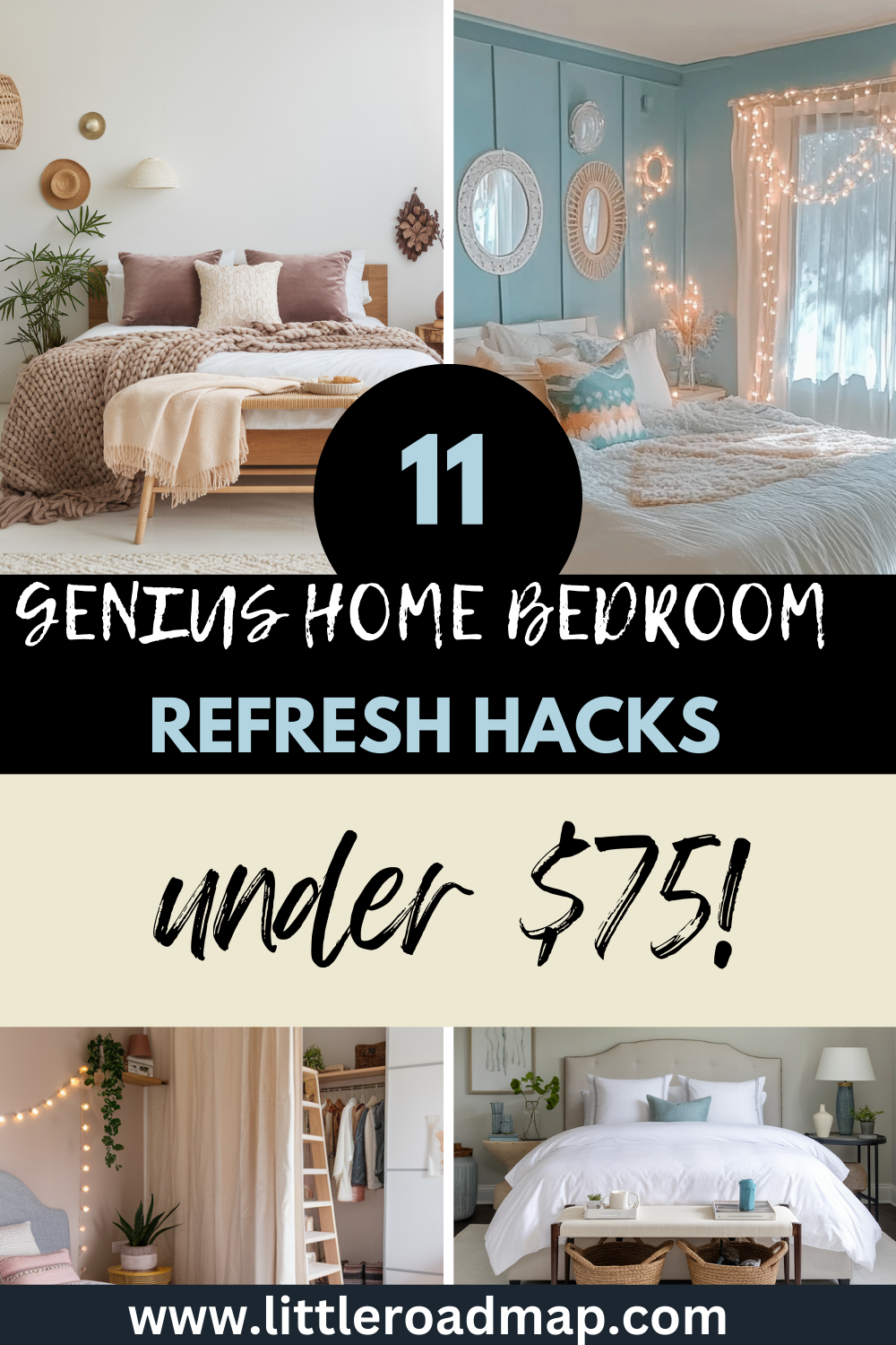 Home Bedroom Refresh Hacks That Won't Break the Bank - Little Roadmap